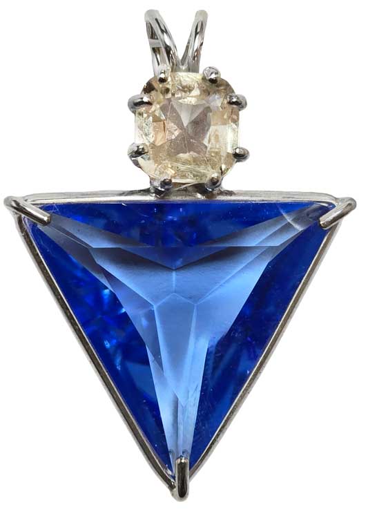 Siberian Blue Quartz Angelic Star™ with Phenacite – The Jewelry Factory WYO